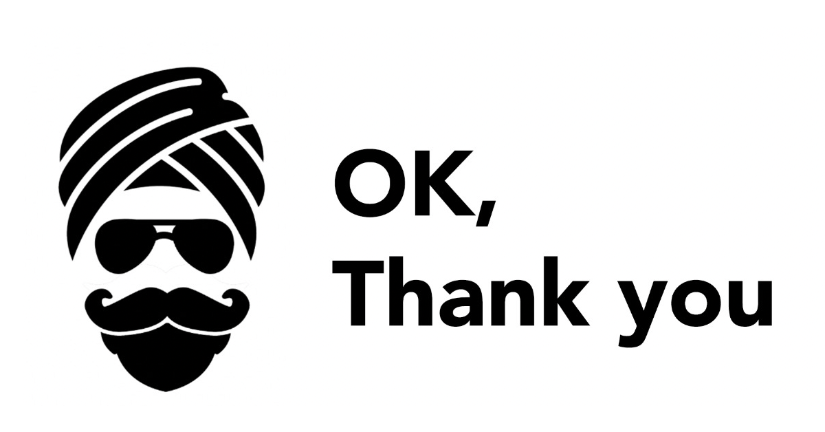 Say OK Thank You – OK, Thank You